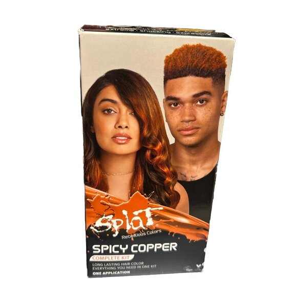 Splat | Hair | Splat Spicy Copper Long Lasting Hair Color Complete Kit ...